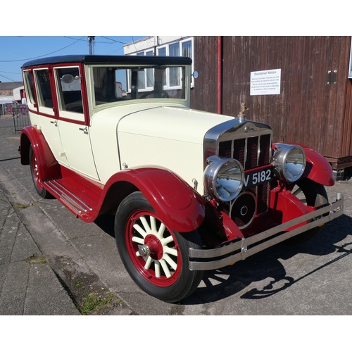 A 1928 Franklin Model 11A car in fully restored working order. Made by ...