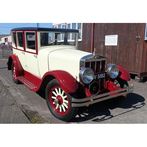 A 1928 Franklin Model 11A car in fully restored working order. Made by ...