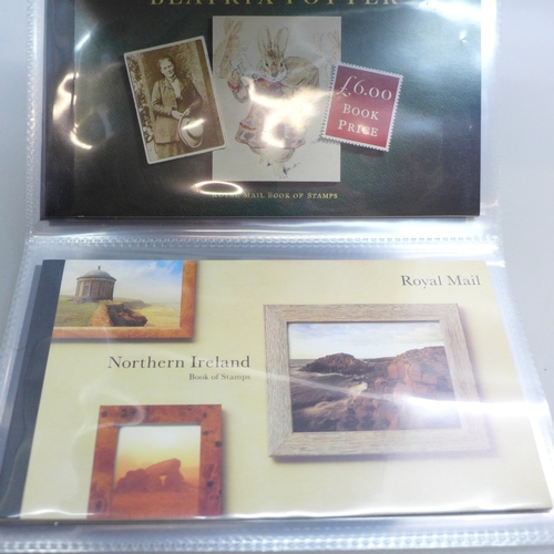 Stamps: GB prestige booklets 25 including £1 Wedgwood with good perfs