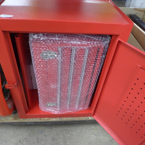 A sample metal tool cabinet and three drawer tool box *This lot is ...