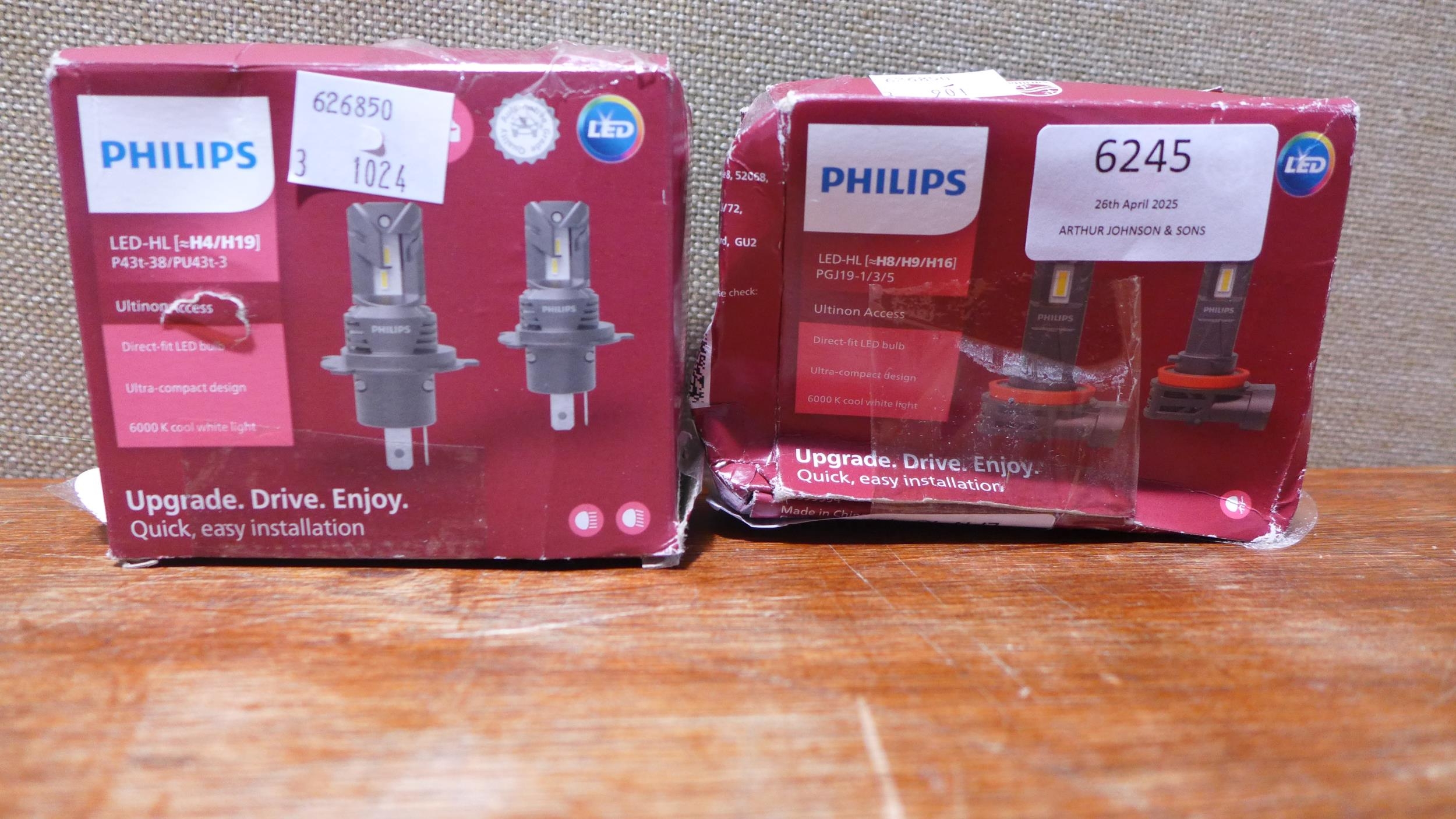 Philips Ultinon Access LED car headlight bulb (Fog H8/H9/H16), Philips ...