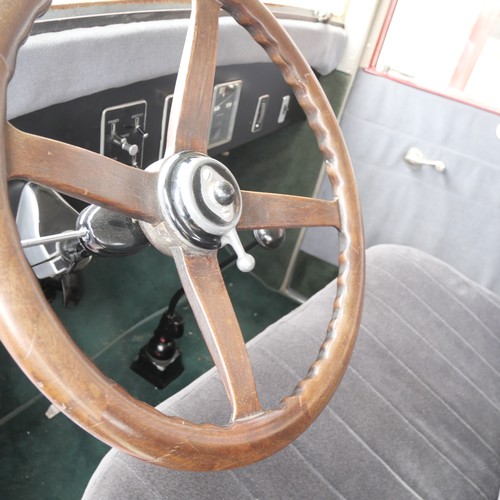 A 1928 Franklin Model 11A car in fully restored working order. Made by ...