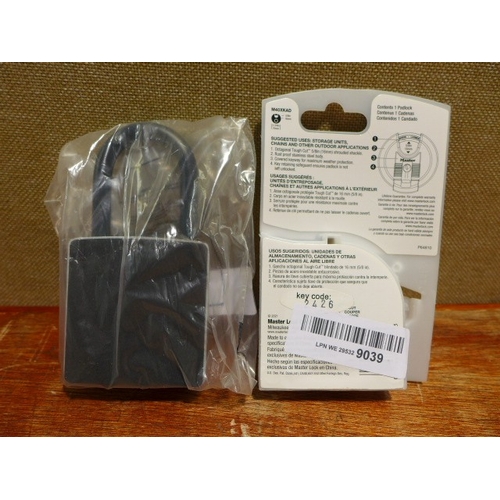 Quantity of padlocks and locks including Burg Watcher 1m security chain ...