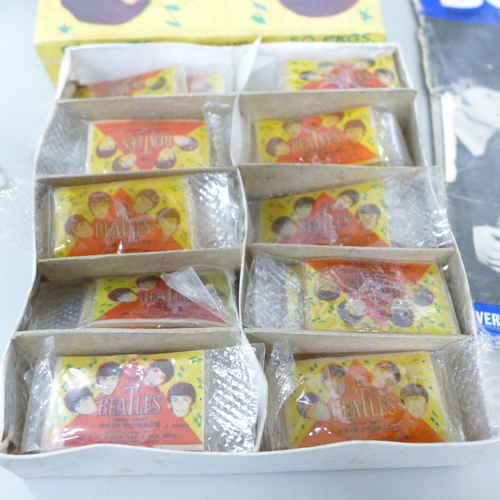 The Beatles, boxed Hair Pomade, five The Monthly publications and The ...