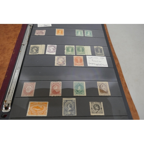 Stamps; folder of mint stamps of Canada and Provinces, (catalogue value ...