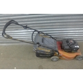 A Mountfield M4 petrol driven lawn mower with a Briggs and Stratton ...