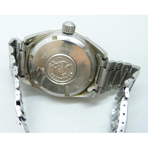 A 1970/71 Omega Seamaster 60 automatic stainless steel wristwatch with ...