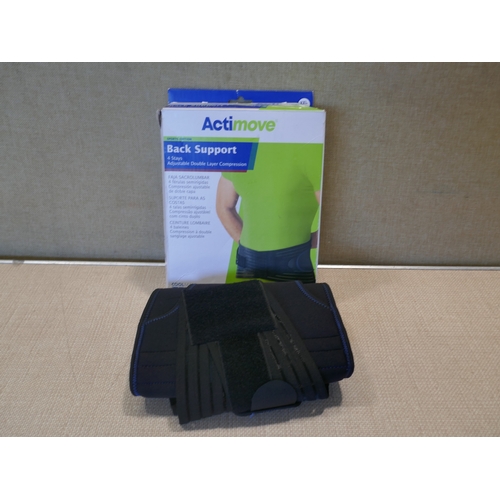 Actimove back support and a Fitomo back brace. (AJSAm3 -1081,1094 ...