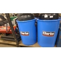 2 Clarke Woodworker CWVE2, 50 litre dust extractor vacuums and a Clarke ...