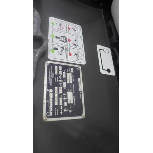 A Bombard AX26 Aero 2.4m long inflatable rigid boat (rib), 2 seater