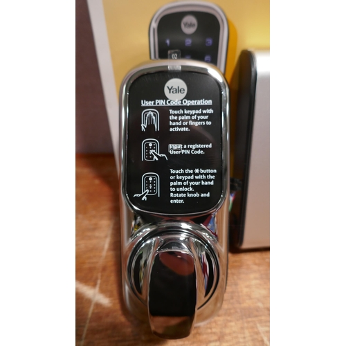 Yale Polished Brass Keyless Connected Door Lock (Lock/Unlock with PIN ...