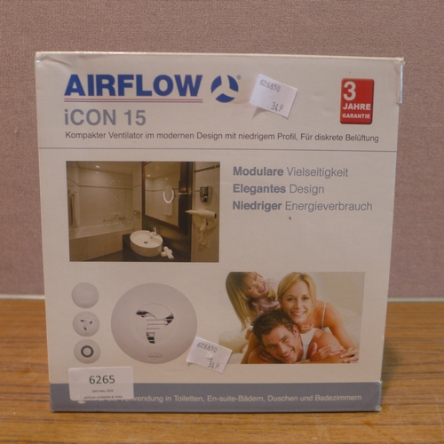 Airflow iCON 15 Bathroom Extractor Fan, original RRP £55.99 + VAT ...