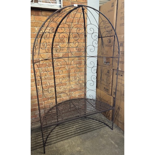 Harber arch garden seat