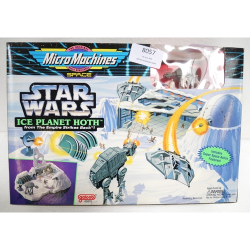 An original Micro Machines scale miniatures Star Wars Ice Planet Hoth ...