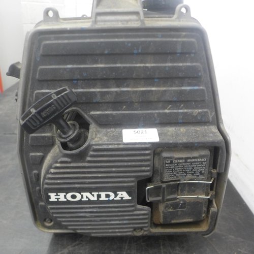 A Honda EM650 petrol generator