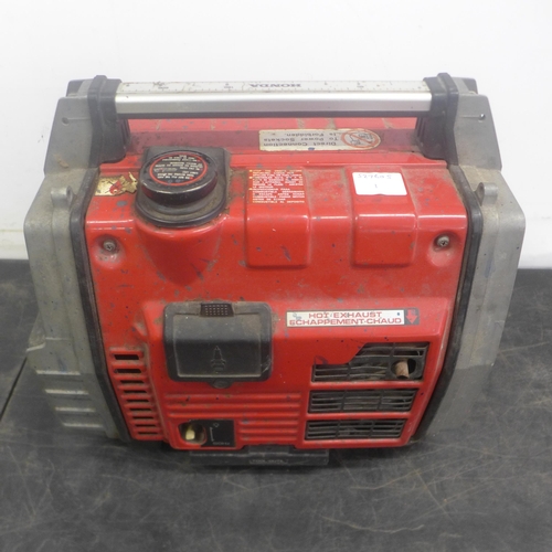 A Honda EM650 petrol generator