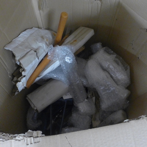 A large quantity of scrap metal including parts for a Clarke Devil 4000 ...