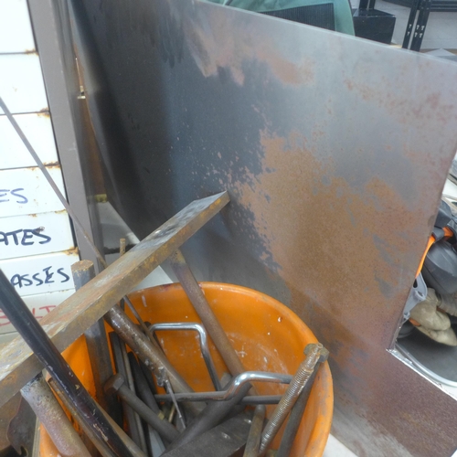 A quantity of model engineering tools including wheel blanks, etc., a ...