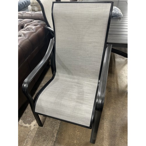An Agio alki 7 piece outdoor sling dining set, original RRP £833.33 ...