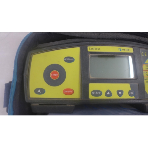 A Metrel Easi-Test MI 2087-ALZ RCD tester
