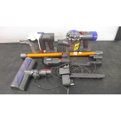 A quantity of Dyson parts including a Dyson DC30 vacuum body, a Dyson ...