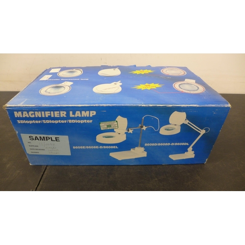 A 22w circular fluorescent magnifier lamp - unused