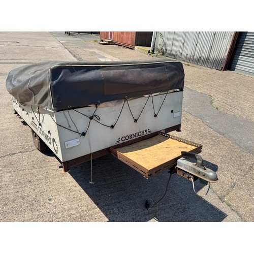 A Conway camping trailer tent