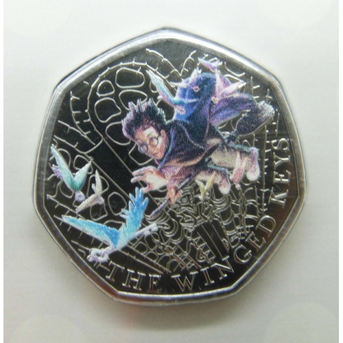 The Royal Mint - Harry Potter and the Philosopher's Stone 50p coin in ...