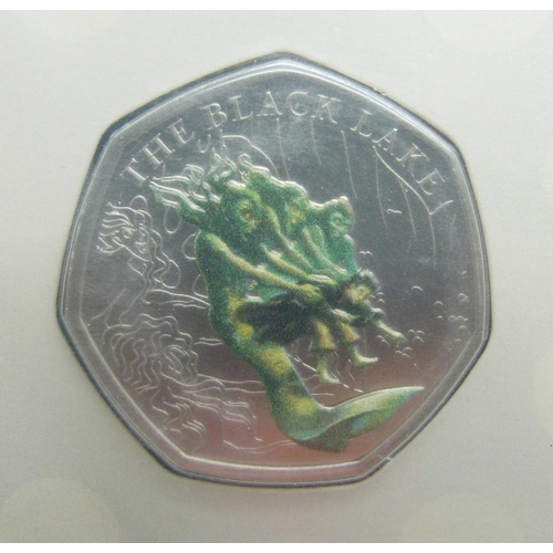 The Royal Mint - Harry Potter and the Philosopher's Stone 50p coin in ...