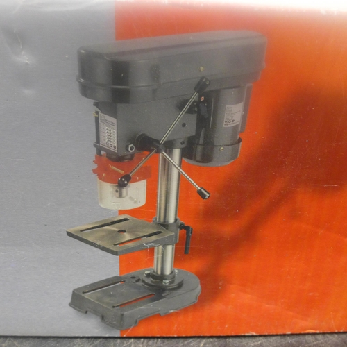 A boxed Performance Power 13mm bench drill