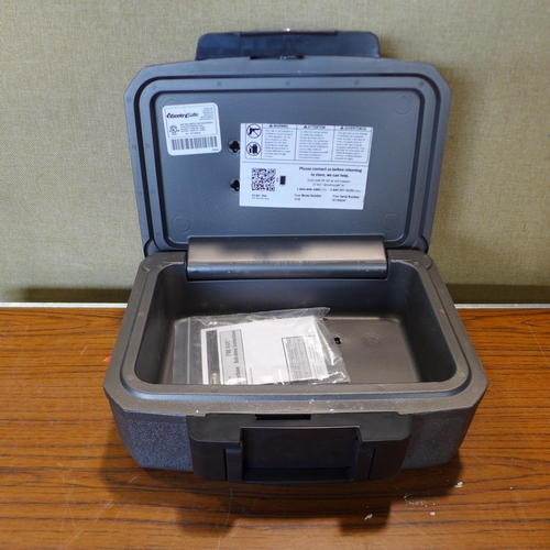 Sentry Safe portable fireproof safe box with key original RRP £45.42 ...
