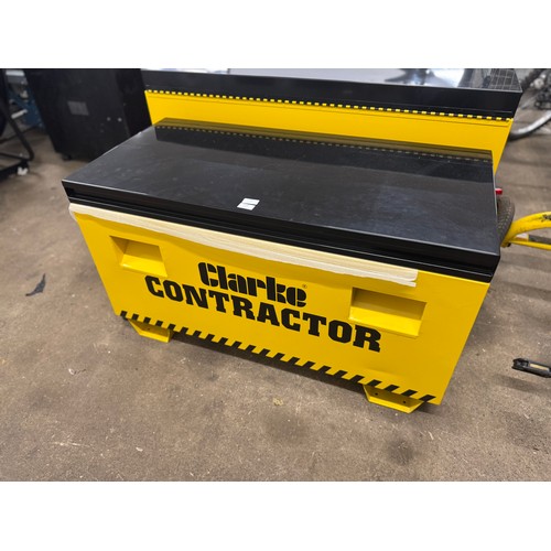 A Clarke contractor's tool chest - 107 x 50 x 60cm * This lot is ...