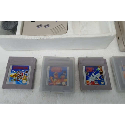 A 1990 Nintendo Gameboy compact video game system in original box ...