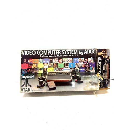A boxed Atari video computer system
