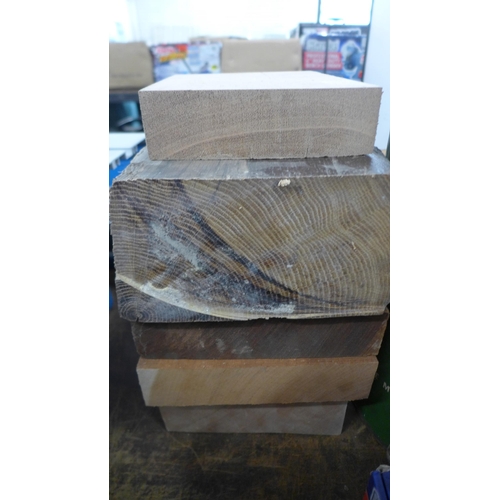 A quantity of Hardwood blocks/blanks