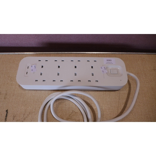 Belkin 8-way surge 8 socket surge protector (365-135) *This lot is ...