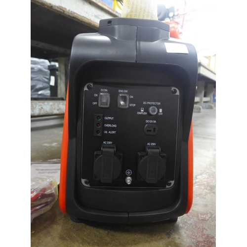 A Model 2200i petrol driven inverter generator *This lot is subject to VAT