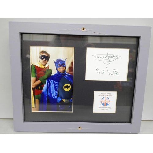 A framed picture display, Only Fools and Horses, Delboy and Rodney as ...