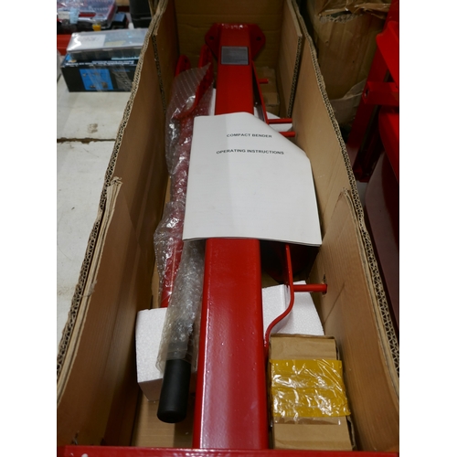 A boxed sample compact bender ** This lot is subject to VAT