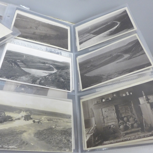 A collection of postcards, mainly Staithes and Yorkshire