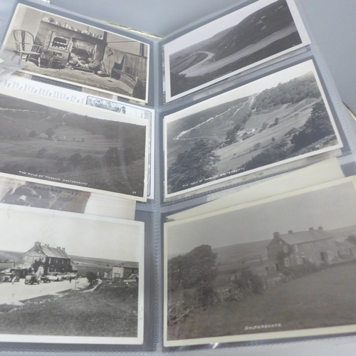 A collection of postcards, mainly Staithes and Yorkshire