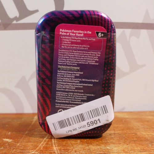 Pokemon TCG Mega Heroes mini tin and 18 packs of Pokemon TCG Temporal ...