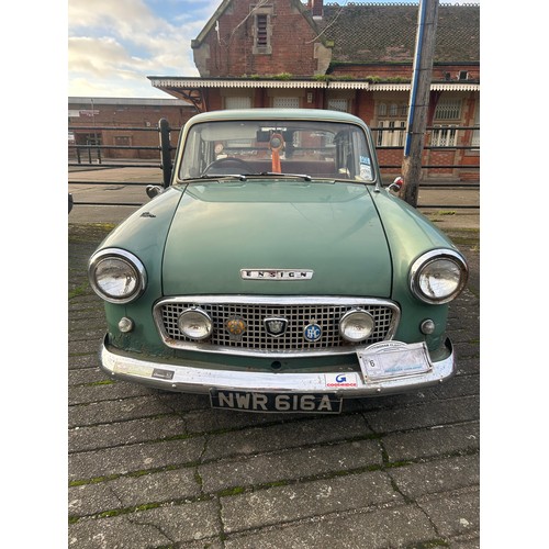 A standard Ensign saloon - first registered 2/5/1963 - 2138cc petrol ...