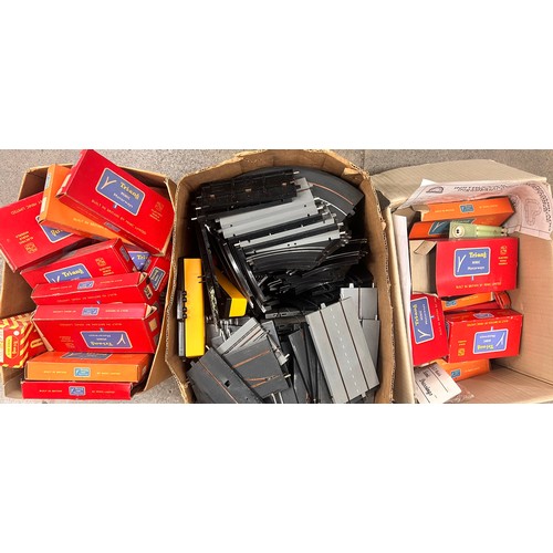 Three boxes of Tri-ang Minic Motorways including Roadway, accessories ...