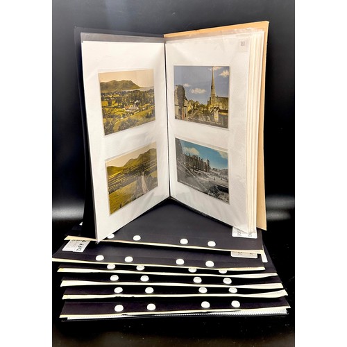 A large collection of over 220 catalogued Real Photo/hand colour tinted ...