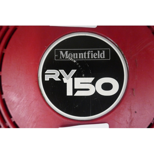 A Mountfield RV150 petrol driven lawn mower and a Mountfield SP454 ...