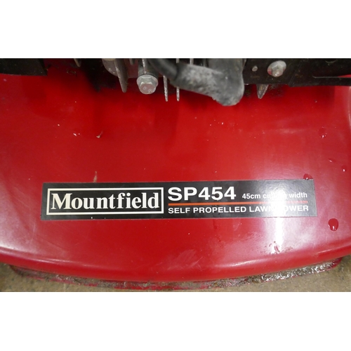 A Mountfield RV150 petrol driven lawn mower and a Mountfield SP454 ...