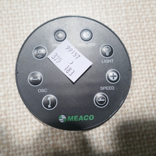A Meaco air circulator with remote (375-183) *This lot is subject to VAT