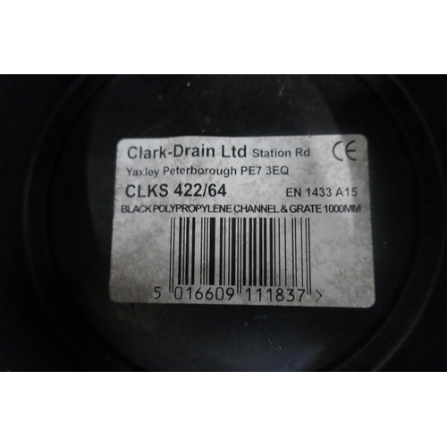 12 Clark drainage channels with lids