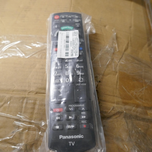 A Samsung UE24N4300 AE 24" television with remote and Panasonic TX ...